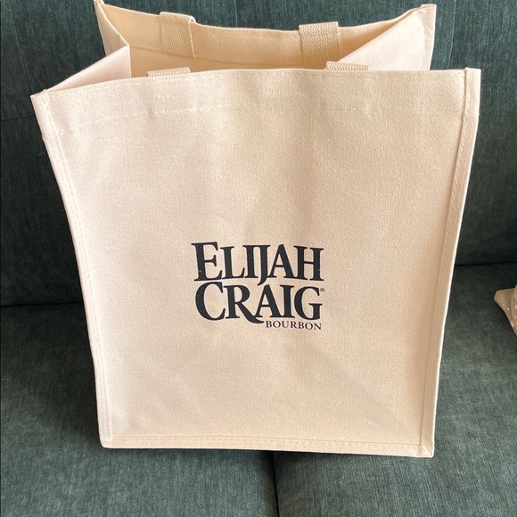 Bags | Nwt Elijah Craig Canvas Tote Bag | Poshmark